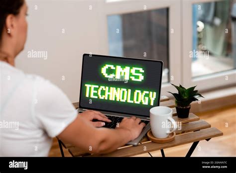 Conceptual Caption Cms Technology Business Showcase Programs That Are Used To Create And Manage