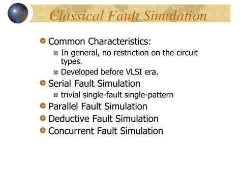 Ppt Digital Testing Fault Simulation Powerpoint Presentation Free