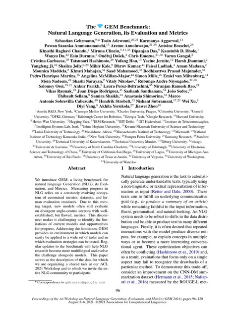 turing natural language generation benchmark evaluating language