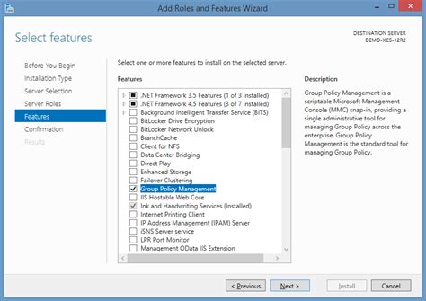 Group Policy Management Console