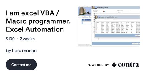 I Am Excel Vba Macro Programmer Excel Automation By Heru Monas