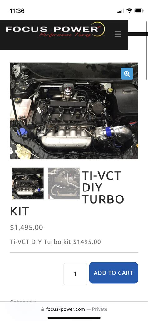 Toms Diy Turbo Kit Questions Focus Fanatics Forum