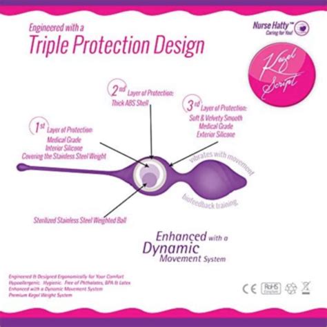 Nurse Hatty Kegel Exercise Weight System 5 Weights 2025