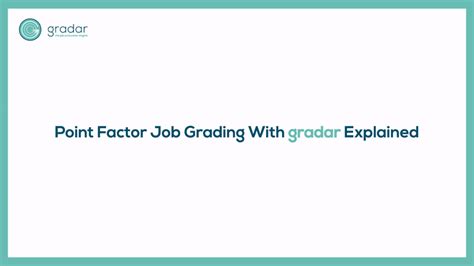 Job Grading In Gradar