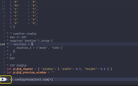 Mode Map For Modes Issue Nvim Lualine Lualine Nvim Github