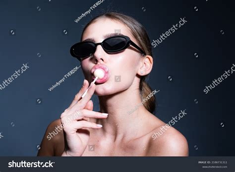 Closeup Portrait Beautiful Sexy Red Lips Stock Photo Shutterstock