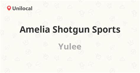 Amelia Shotgun Sports Yulee 86300 Hot Shot Trl 3 Reviews Address