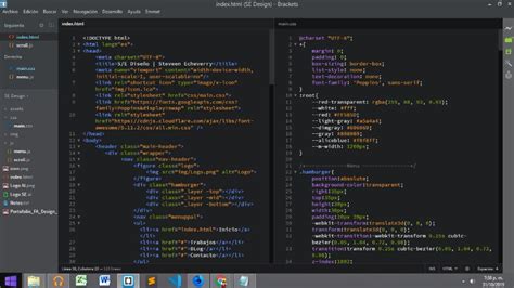Home de portafolio web S E Diseño EDteam