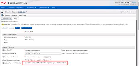 Cannot Map Attribute Error Message When Trying To Map Ldap Description