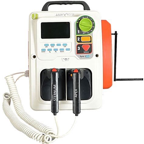 Jeevtronics Defibrillator Biphasic Dual Powered For Emergency Model