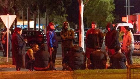 Mass Brawl Breaks Out After Melbourne Teen Stabbed To Death Sky News