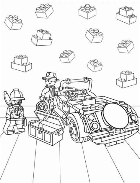 79 Colorear Lego Gratis ¡construye Imagina Y Colorea