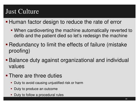 Ppt Patient Safety Culture Of Safety And Just Culture Powerpoint
