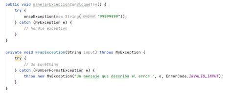 Excepciones Programación en Java