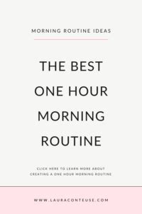 A Balanced One Hour Morning Routine To Try This Week