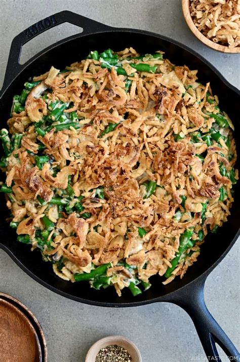 Creamy Green Bean Casserole Just A Taste