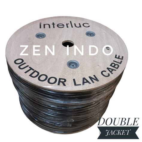 Jual Kabel Lan Ftp Cat5e Double Jacket Sftp Double Jacket Interluc