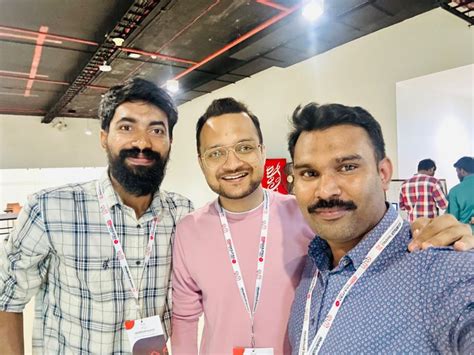 faisal p on linkedin with sarthak sreevasthava at laravel kozhikode meet up
