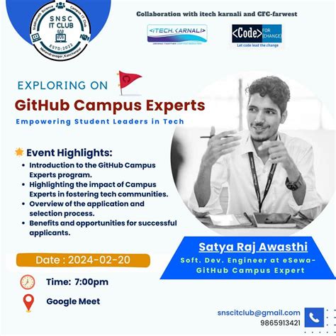 Surya Joshi On Linkedin If You Want To Know About The Github Campus Expert Program Join Us On