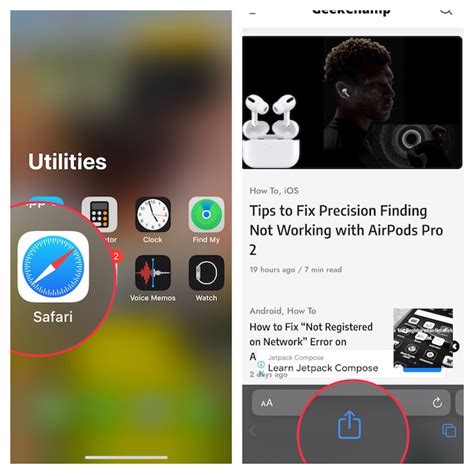 How To Save Safari Web Pages To Quick Note On IPhone In IOS 17 GeekChamp