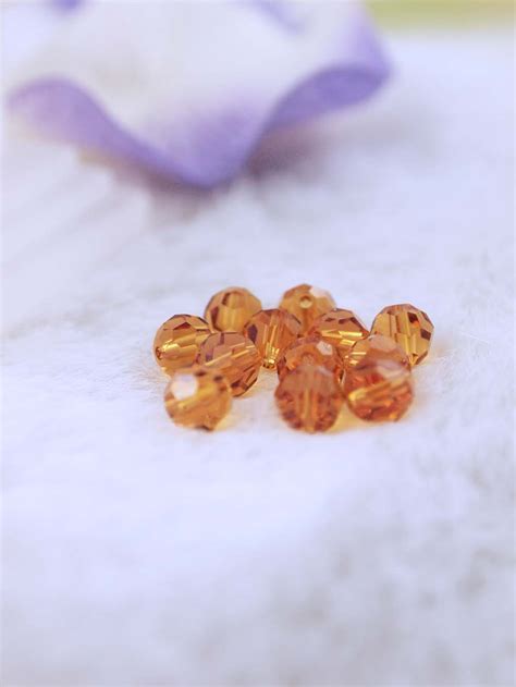 Swarovski Beads 5000 6mm 12pc Topaz Ren Ting Online
