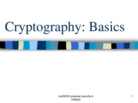 Ppt Cryptography Basics Powerpoint Presentation Free Download Id7038983