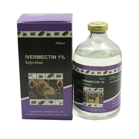 Ivermectin Injection 1 50ml Veterinary Drug Ivermectin Injection