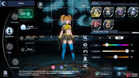 Tower Of Fantasy Character Creation And Customization Guide Customization Gameplay Systems