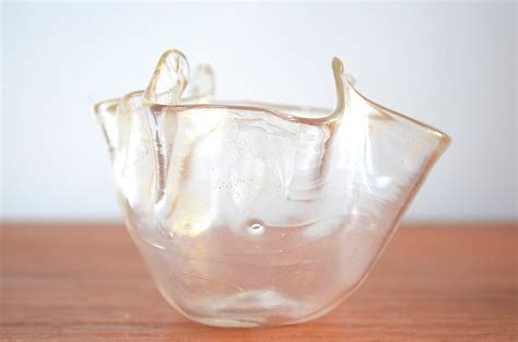 Murano Glass Fazzoletto Zanfirico Vase Attributed To Venini 1960s For