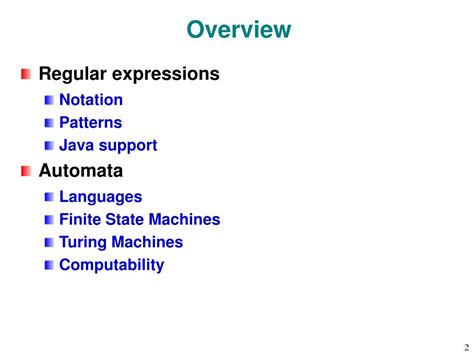 Ppt Regular Expressions And Automata Powerpoint Presentation Free Download Id 3863113