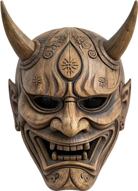 Traditional Japanese Oni Mask Stock Illustrations 815 Traditional