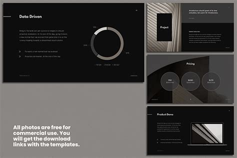 Corvus Minimalist Architecture Presentation Template Behance
