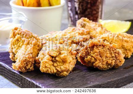 Fried Chicken Wings On Image Photo Free Trial Bigstock