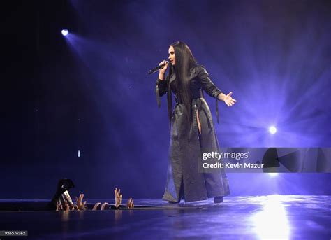 Demi Lovato Performs During Tell Me You Love Me World Tour At The
