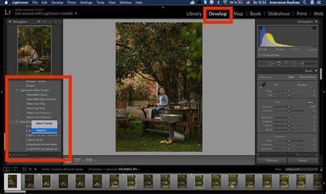 ПРЕСЕТЫ КАК УСТАНОВИТЬ ИХ В Lightroom
