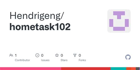 Github Hendrigeng Hometask