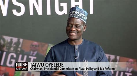 Taiwo Oyedele Tinubus Tax Reform Policy Will Ease Tax Burdens For