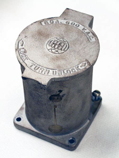 Used Hubbell Explosion Proof Pin And Sleeve Receptacle