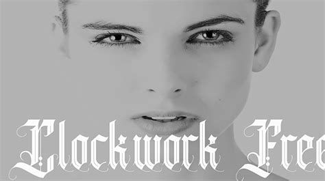 Clockwork Free Font Download Free For Desktop Webfont