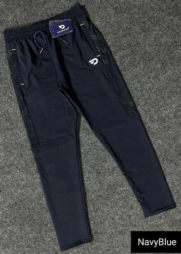 Moisture Wicking Black Track Pants For Men Ideal For Workouts At Rs