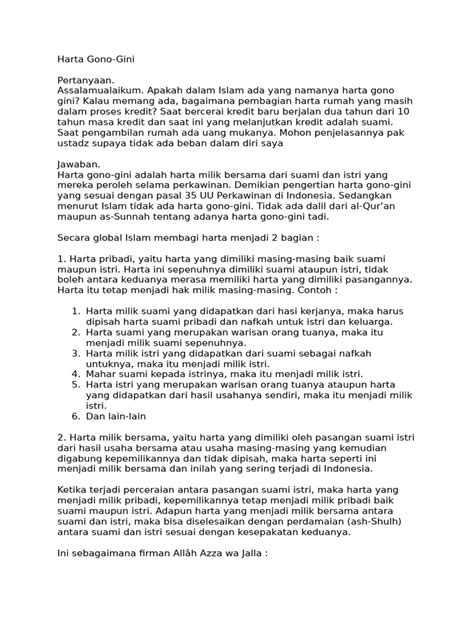 Harta Gono Pdf
