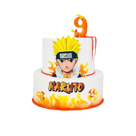 Anime Naruto Birthday Cake