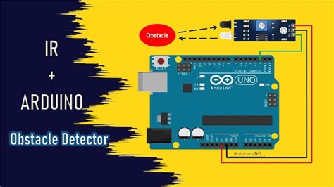Diy Obstacle Detector Using Ir Sensor And Arduino Uno Youtube