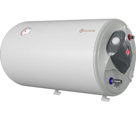 Бойлер ЕЛДОМ 80 3 Kw хоризонтален емайлиран изводи отдясно