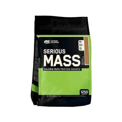 Optimum Nutrition Serious Mass 5450g Mutantlt Grupiniai Maisto