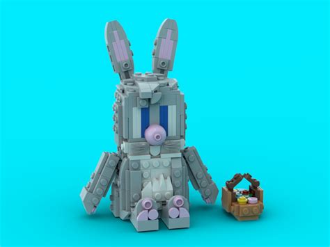 Lego Moc Holiday Figures Easter Bunny By Penguins And Plastic
