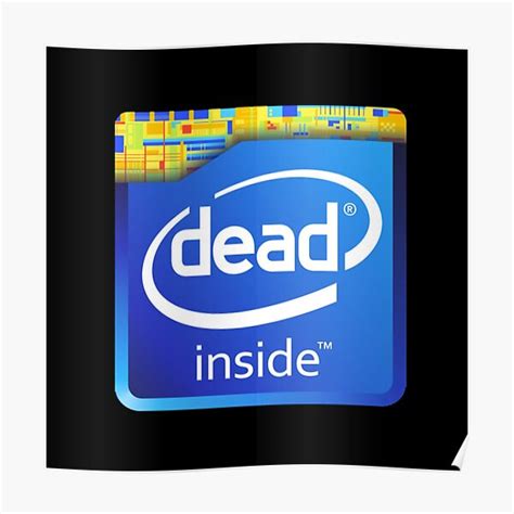 Intel Inside Posters Redbubble