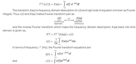 Fourier Transform Electrical Engineering