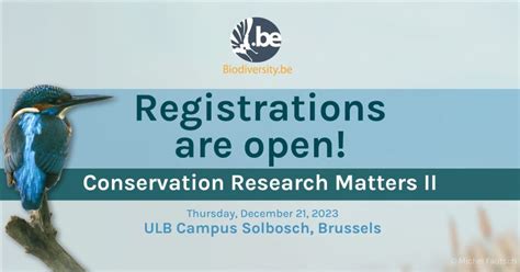 Belgian Biodiversity Platform On Linkedin Conservation Research Matters Ii