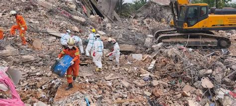 သင်္ကြန်အကြို့နေ့တွင် ဝမ်းတွင်းမြို့ကို အခြေပြု၍ ပြင်းအားရစ်ခ်တာစကေး အင်အား ၅ အဆင့်ကျော် ငလျင်လ